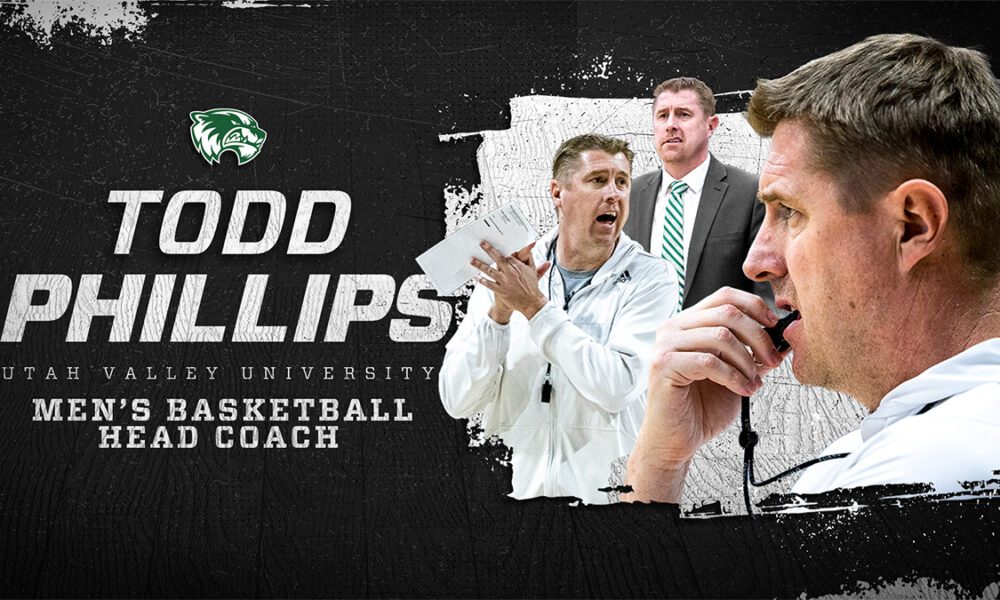 5-16-24 – UVU Head Basketball Coach Todd Phillips on Wolverines’ roster, coaching staff ...