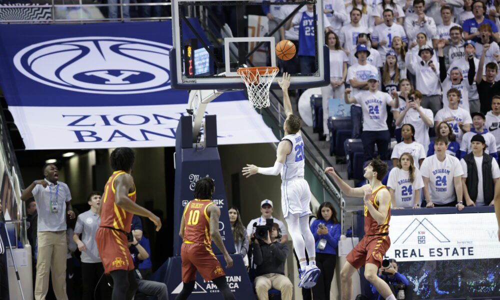 Johnson’s new career-high leads No. 20 BYU past No. 24 Iowa State for ...